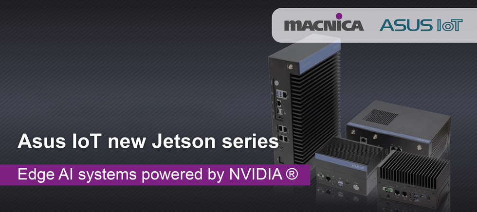 Latest Asus IoT edge AI systems powered by NVIDIA® Jetson available ...