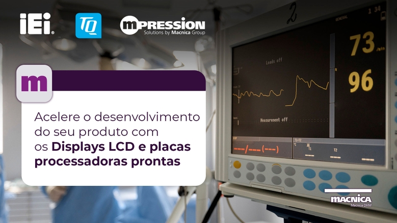 Solução Completa para o Seu Produto Eletrônico: Displays LCD + Placas ...